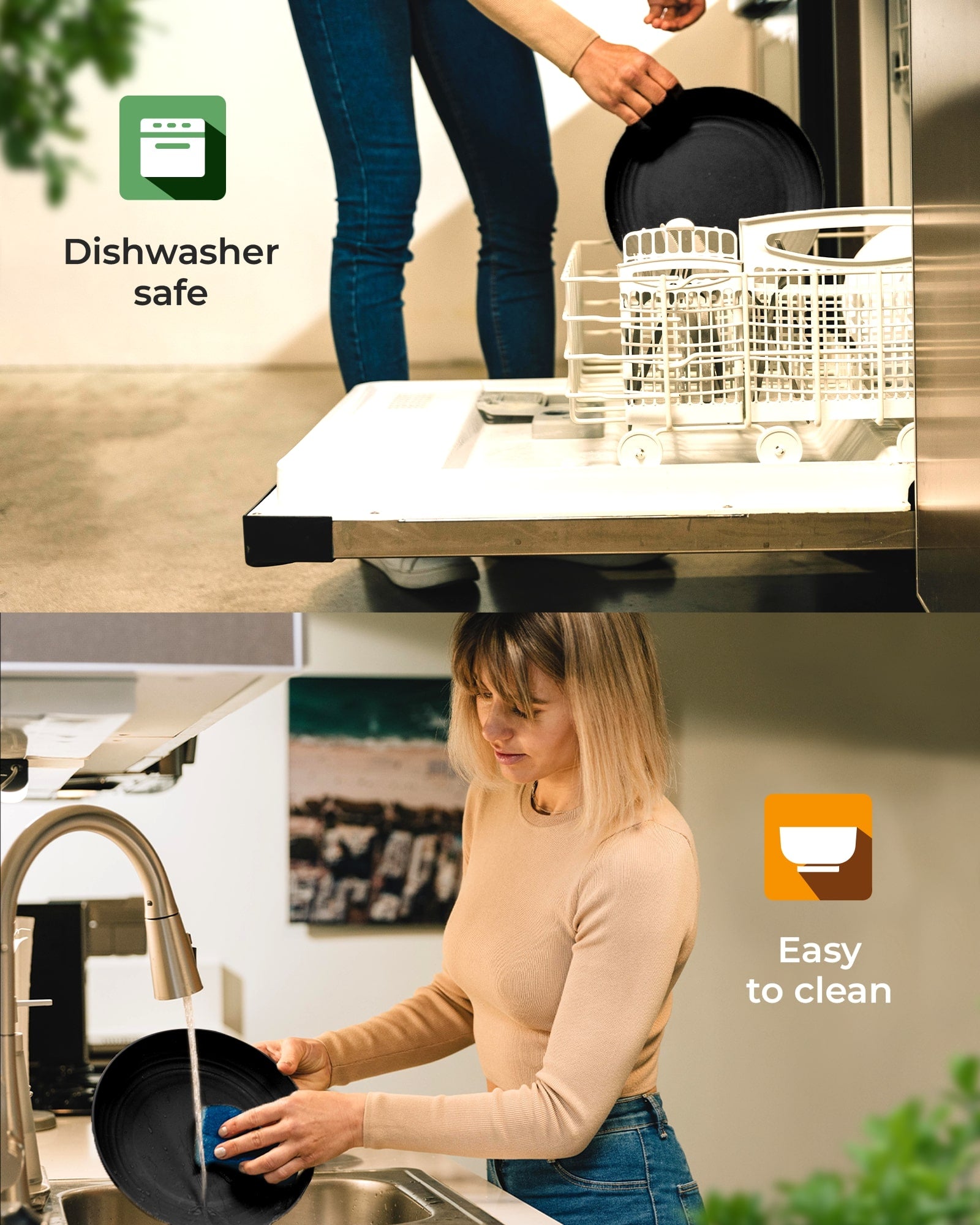 Eco-Friendly Dinnerware Combo Set - Reusable Kitchenware | Greendish ...