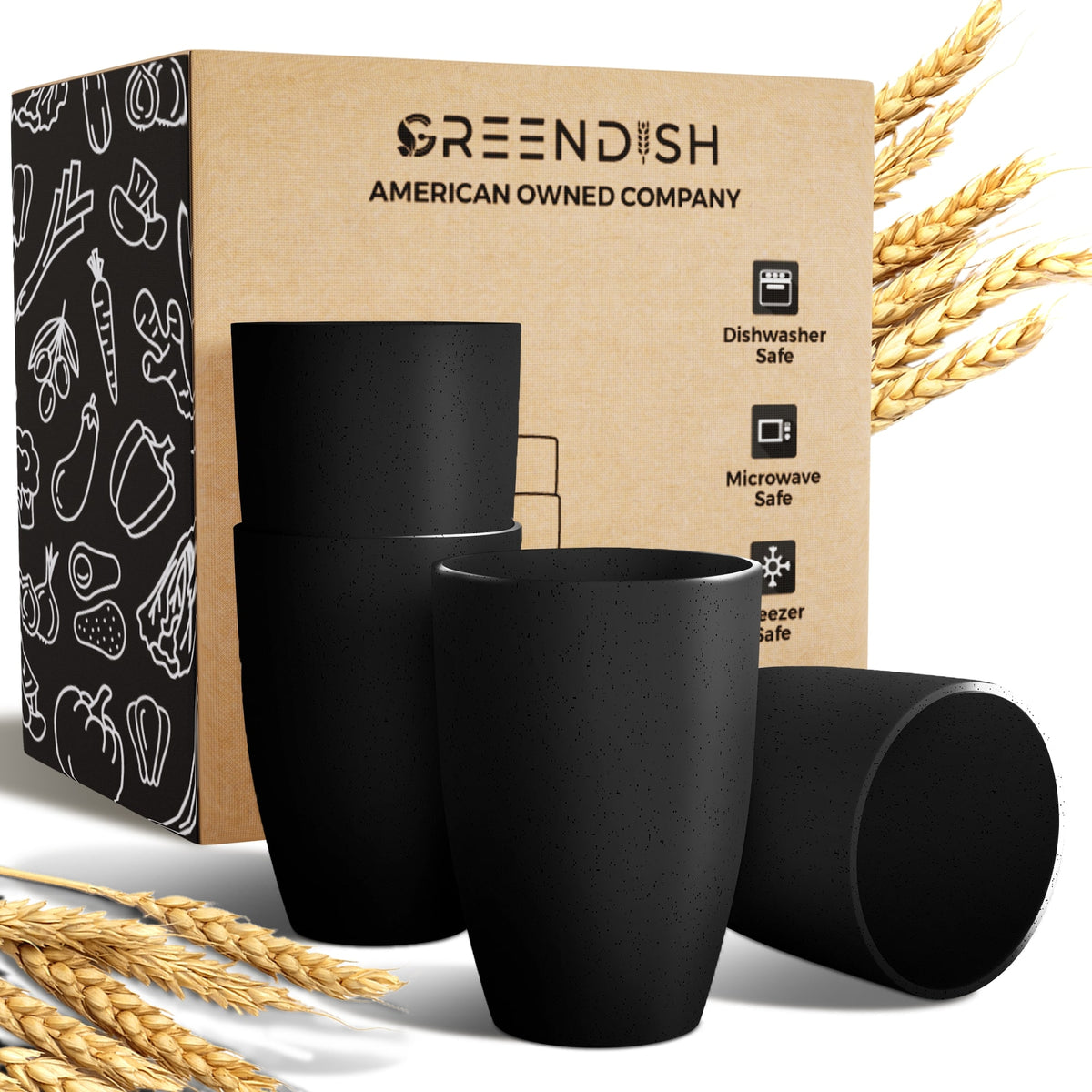 Eco-Friendly Cups Sets - Unbreakable Reusable Cups - Greendish ...